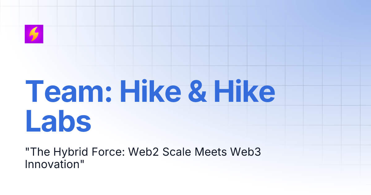 Team: Hike & Hike Labs | Hike Gaming Nation