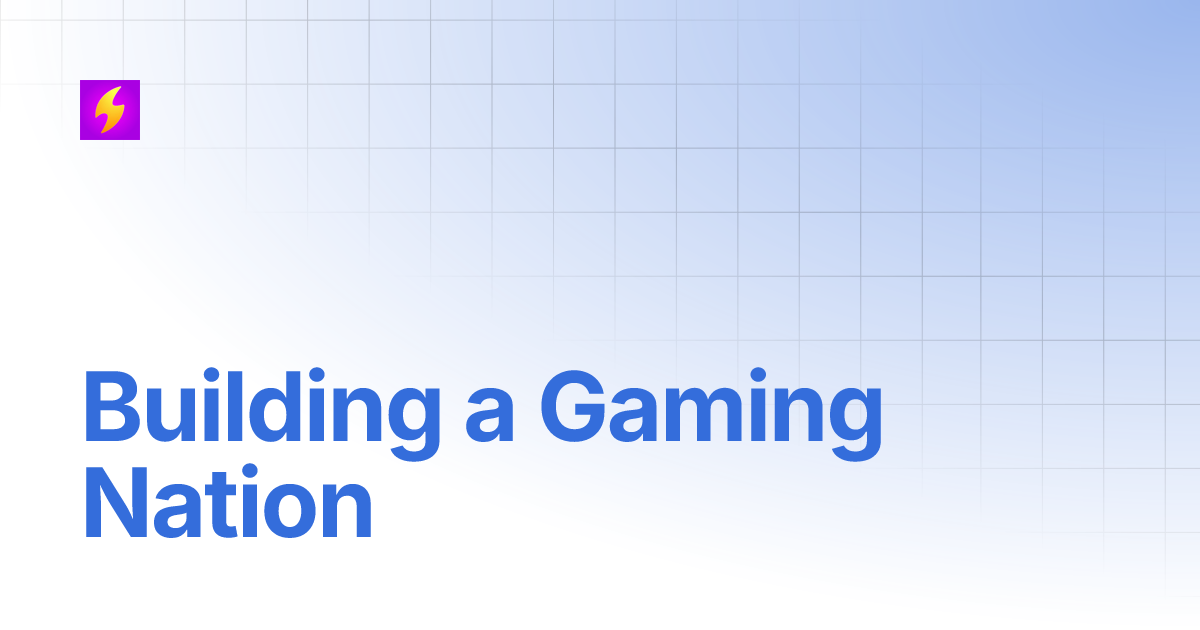 Building a Gaming Nation | Hike Gaming Nation